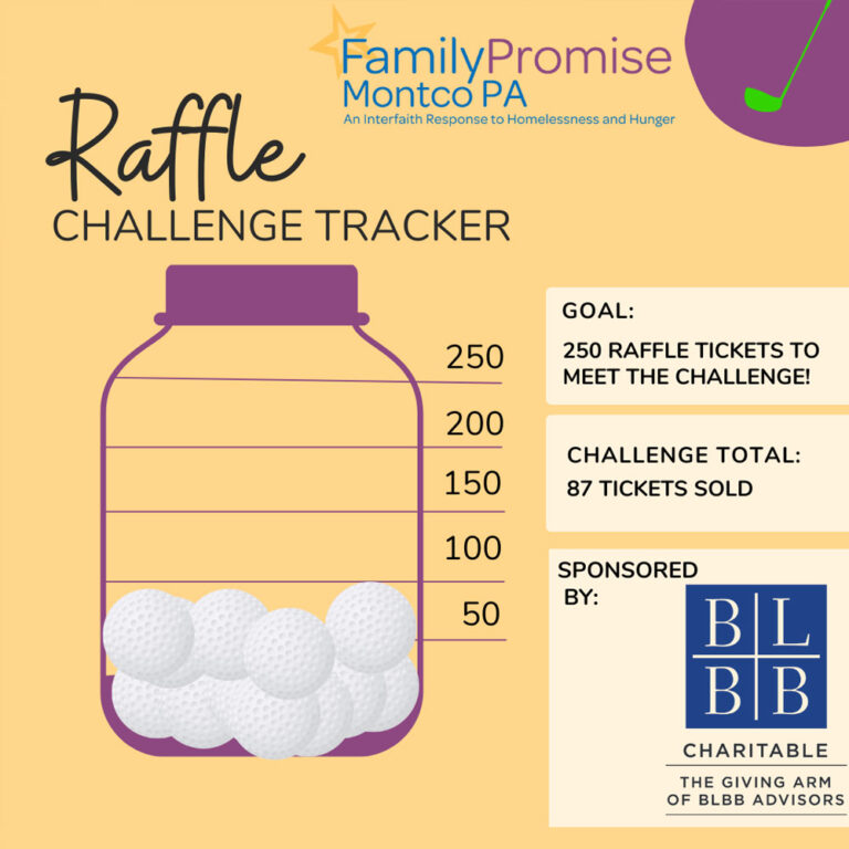 Meeting the Raffle Challenge Match - Family Promise Montco PA